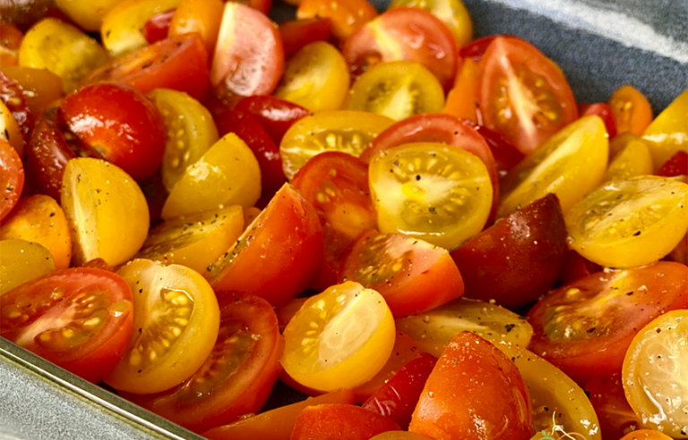 Rainbow Tomato Medley Salad – Top Shelf Fruits